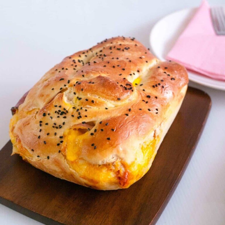 Cheese and Ham Bread Recipe