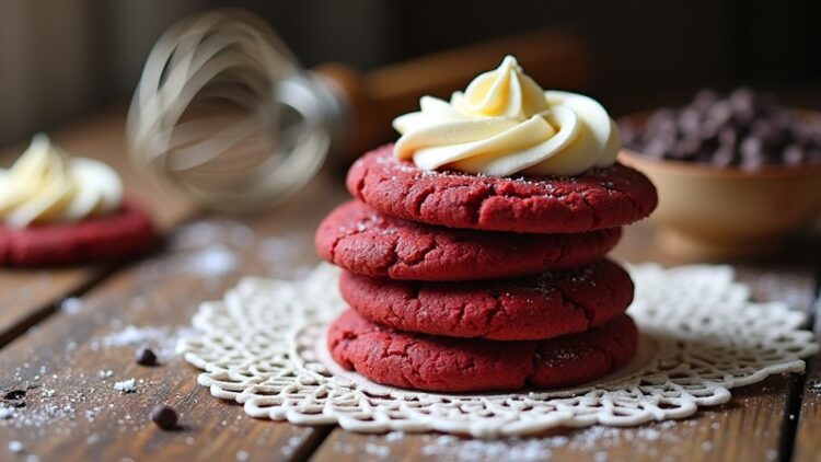 Red Velvet Cookies Recipe