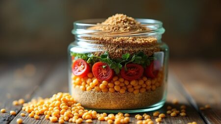 Soup in a Jar Recipe Dry Mixes Gift