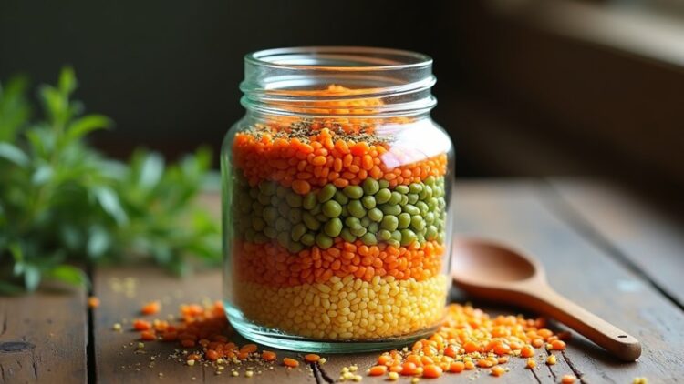 Soup in a Jar Recipe Dry Mixes Gift